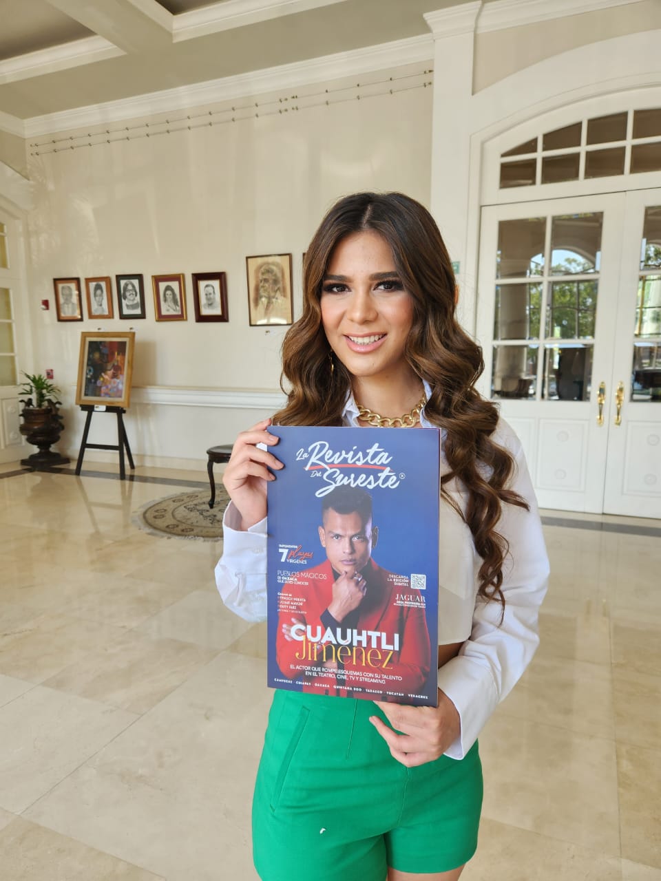 Backstage: Centla, Monserrat Villa Fuster